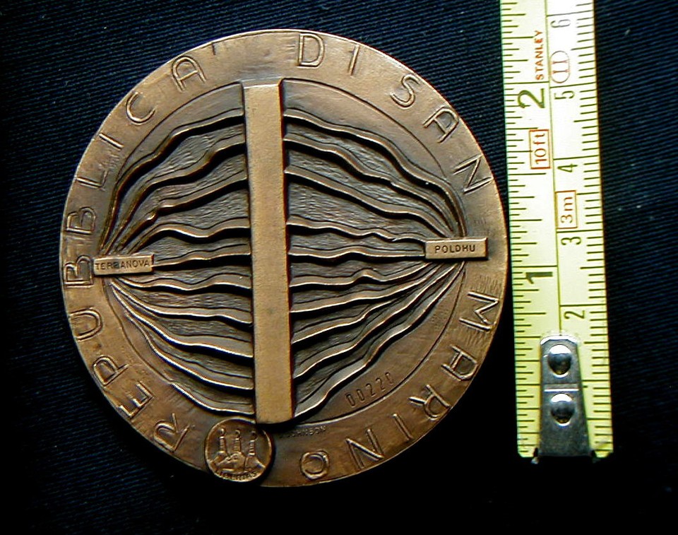 1974 Italy SAN MARINO bronze MEDAL 100th Birth MARCONI Telegraph | eBay