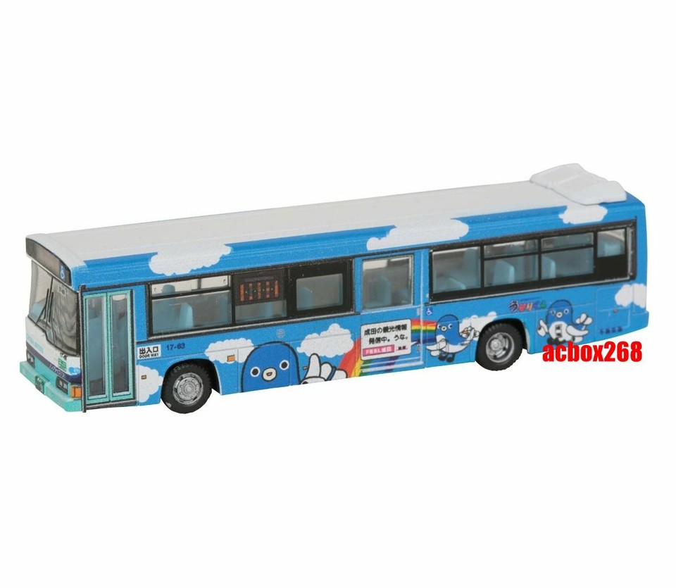 Tomytec Tomica Chiba Kotsu Unari-kun Wrapping Bus Collection 1/150 N ...