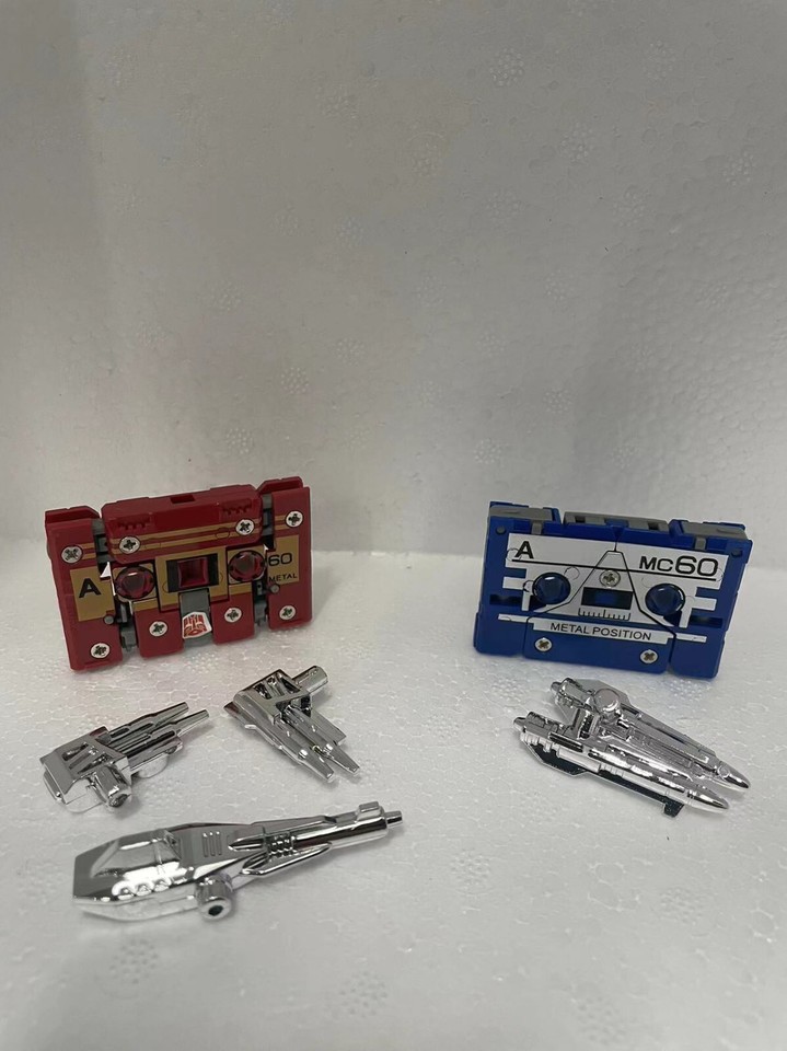 New Transformers G1 Autobots Cassettes Grand Slam Raindance Reissue Box ...