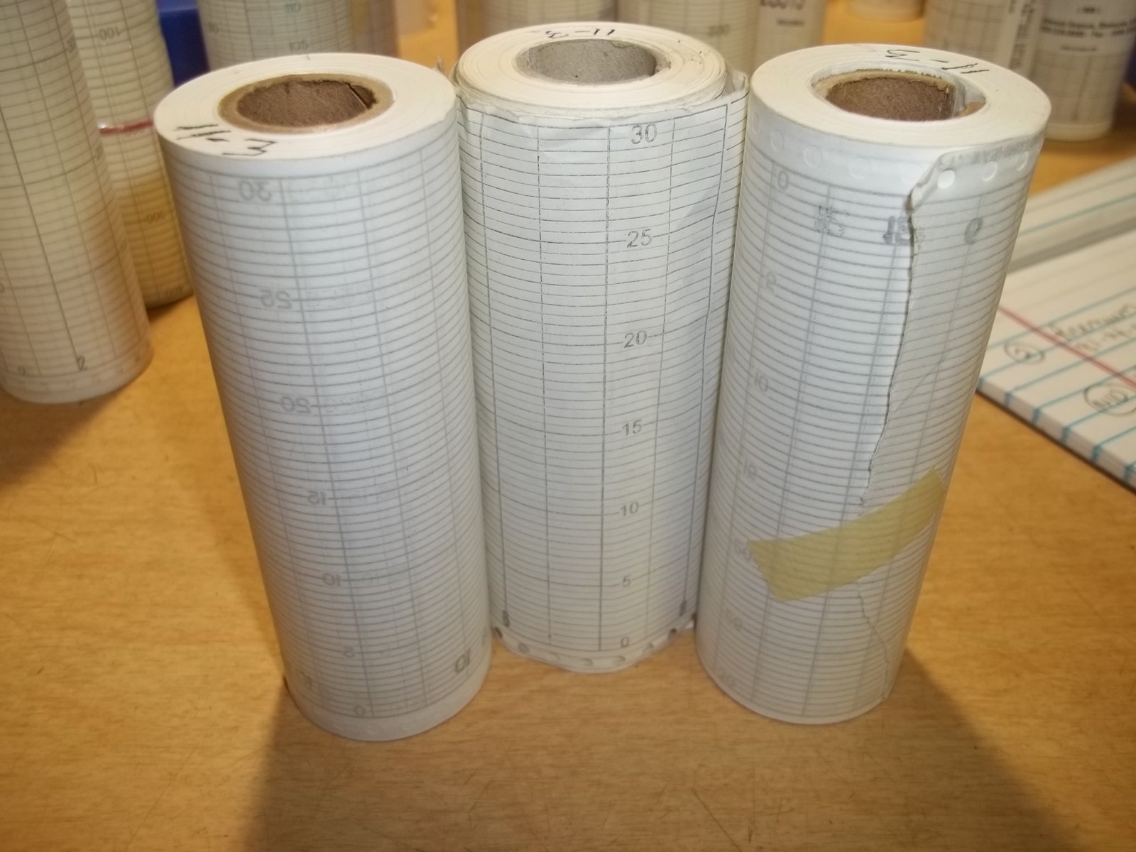 NEW Chart Recorder Paper Roll 11-3, Lot of 3 Rolls *FREE SHIPPING* | eBay