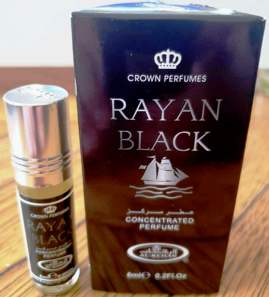 Rayan Black - 6 ml (.2 oz) Perfume Oil by Al-Rehab | eBay