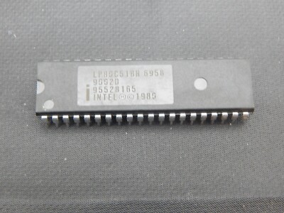 INTEL LP80C51BH 40 PIN DIP 8 bit MPU MICROPROCESSOR P80C51 - USA FAST ...
