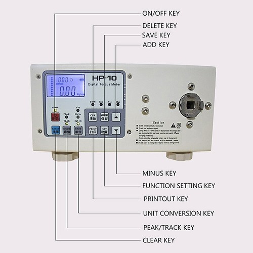 Digital Torque Meter Switching Torque Tester 20/50/100 N.M Physical ...