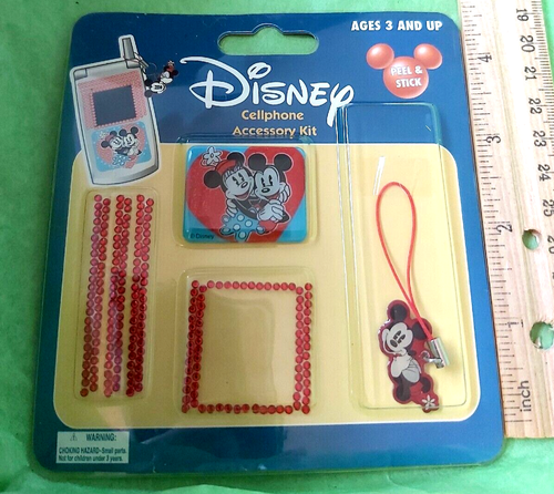 Disney Cellphone FlipPhone Accessories Kit With Mickey Mouse Phone ...