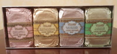 Vintage Village Bath Products 1977 Boxed Soap 4 Bars NOS | eBay