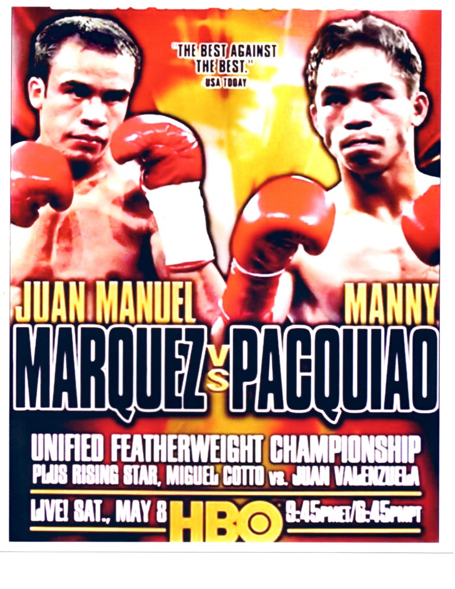 Juan Manuel Marquez Boxing Poster