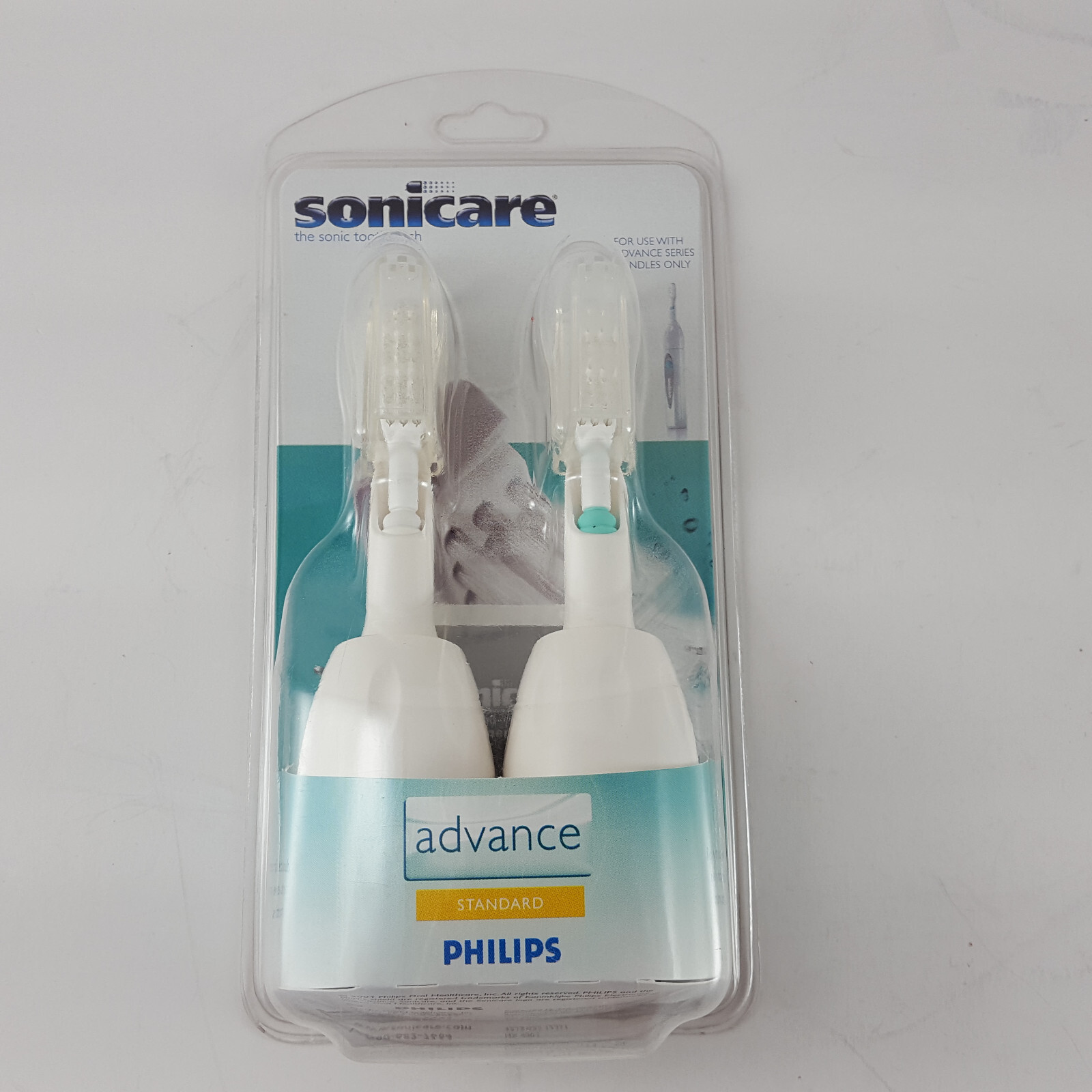 Sonicare A Series Advance Standard Replacement Toothbrush Heads HX4002 ...