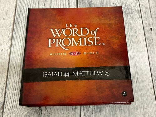 Isaiah 44 - Mathew 25 The Word of Promise 16 CD Audio Bible NKJV ...