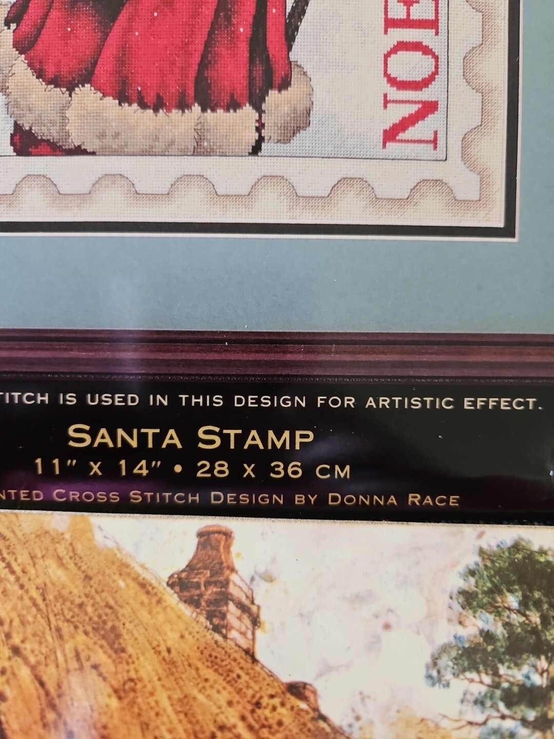 Dimensions Gold Collection Santa Stamp Counted Cross Stitch Kit 8688 ...