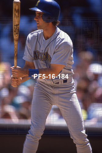 Dave Cochrane - 1990 Seattle Mariners - lot of three 35mm color slides ...