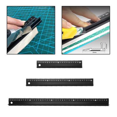 Cutting Ruler Metal Crafting Ruler Stainless Steel Punch Hole Spacing ...