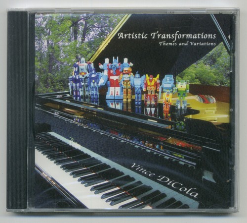 VINCE DiCOLA Artistic Transformations CD 2001 3H Enterprises Botcon ...