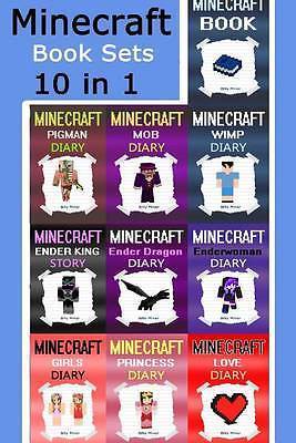 Minecraft Book Sets: Minecraft Book Sets: Minecraft 10 Books in 1 ...