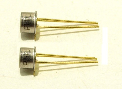 ANALOG DEVICES AD590JH; CAN-3,TWO-TERMINAL IC TEMP TRANSDUCER (LOT OF 2 ...