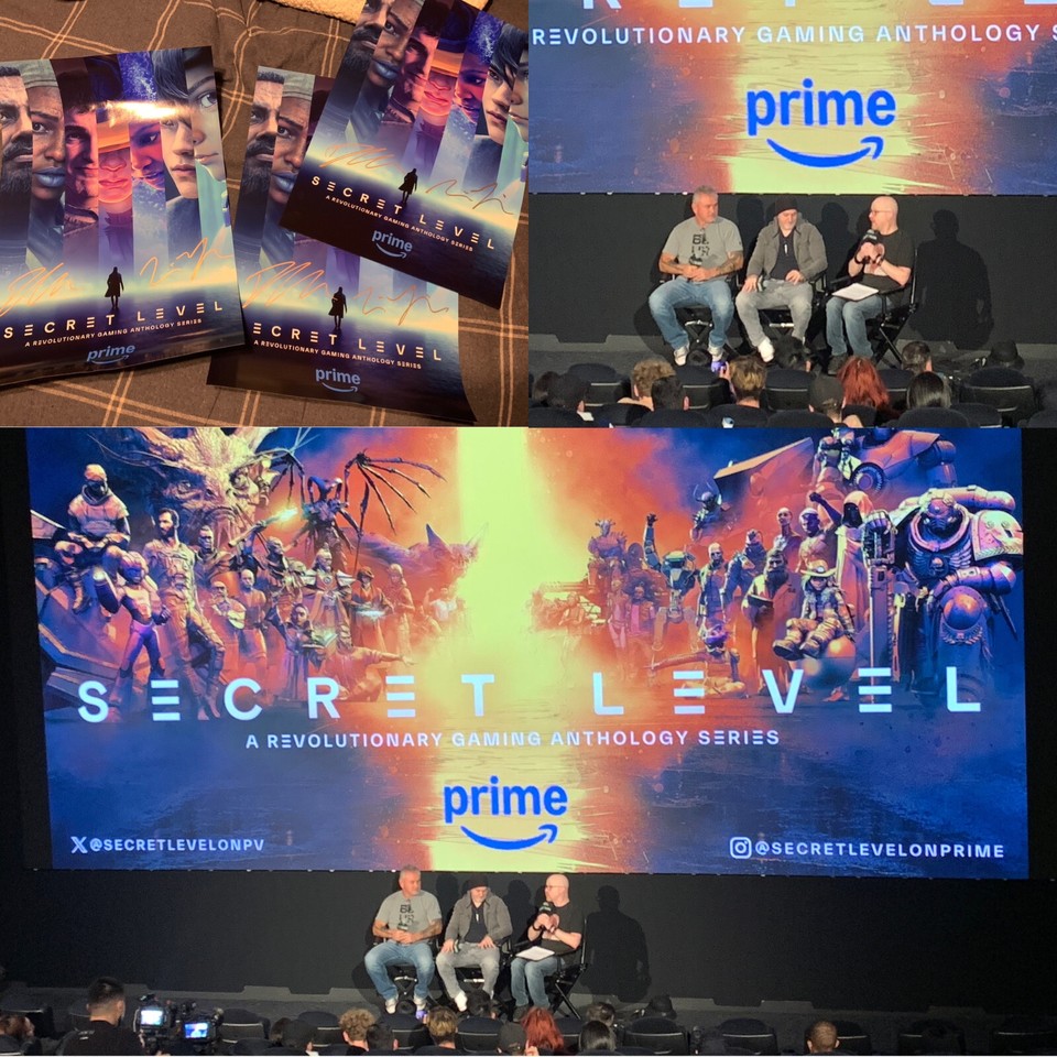 Promo Poster Signed Tim Miller Dave Wilson PRIME SECRET LEVEL 12" x 18 ...