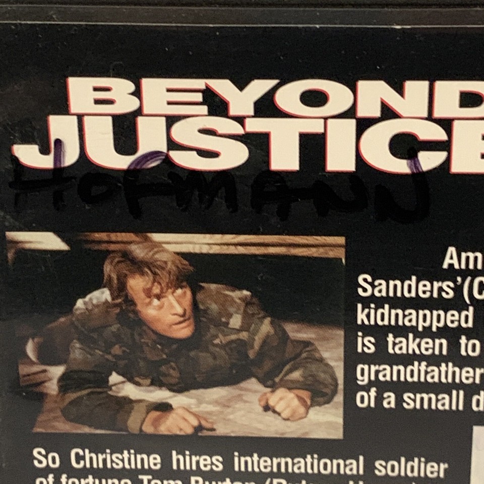 Beyond Justice (DVD, 2001) Rutger Hauer, Carol Alt, Omar Sharif ...