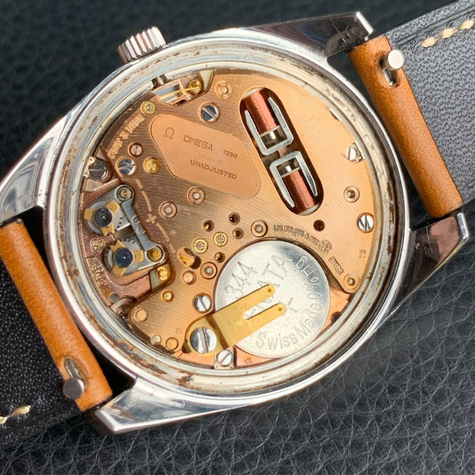 1970 Omega F300 Ref. ST 198.001 Tuning Fork Chronometer Watch Parts ...