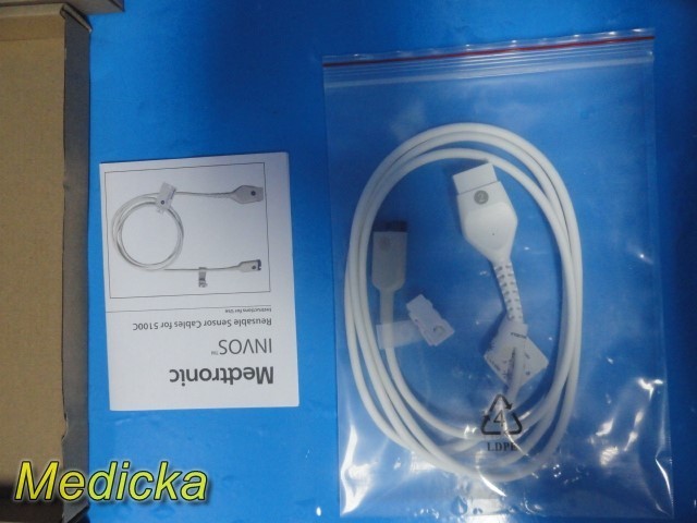 NEW Medtronic INVOS 5100C Reusable Sensor Cable Set (CH1, CH2, CH3, CH4 ...