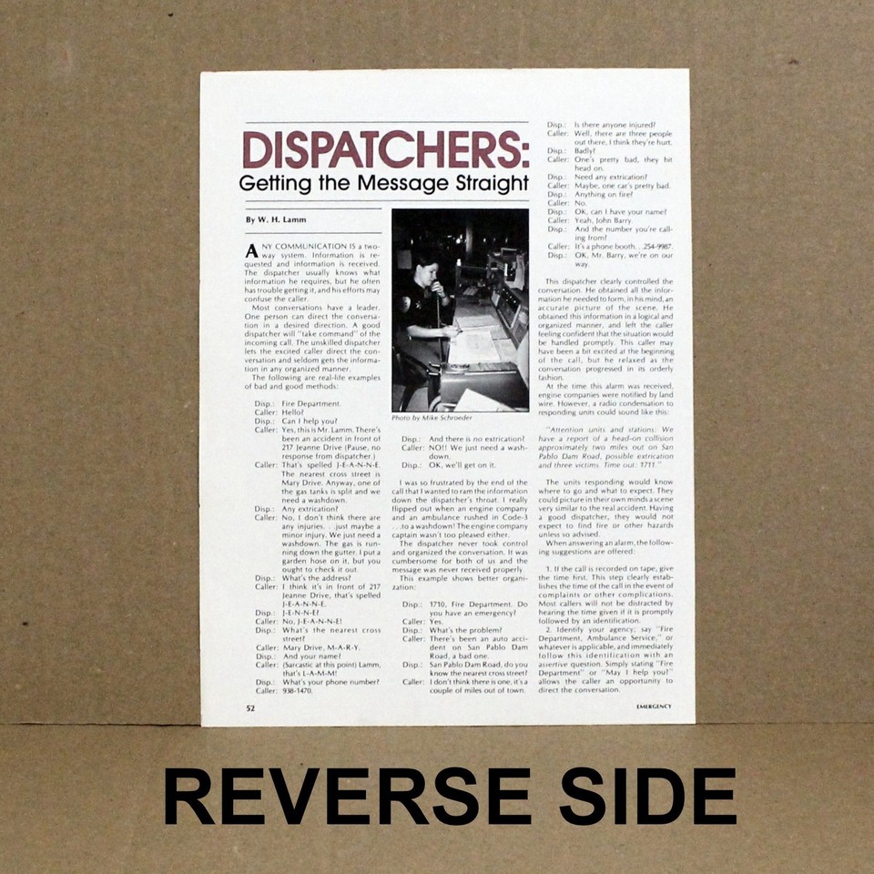 Early 1980's Braun Industries Collectible Ambulance Magazine Print Ad ...