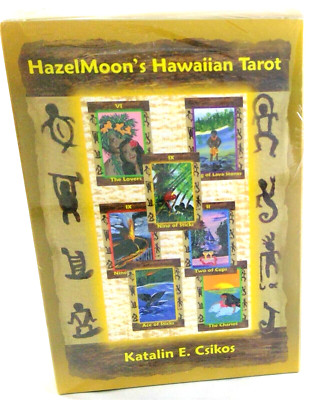 HazelMoon's Hawaiian Tarot by Katalin E. Csikos 78 cards booklet Aloha ...