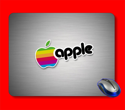 Apple Mouse Pads Computer Mat Non-Slip Mousepad Designs For Computer ...