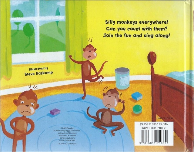 Eight Silly Monkeys (2006, Hardcover) for sale online | eBay
