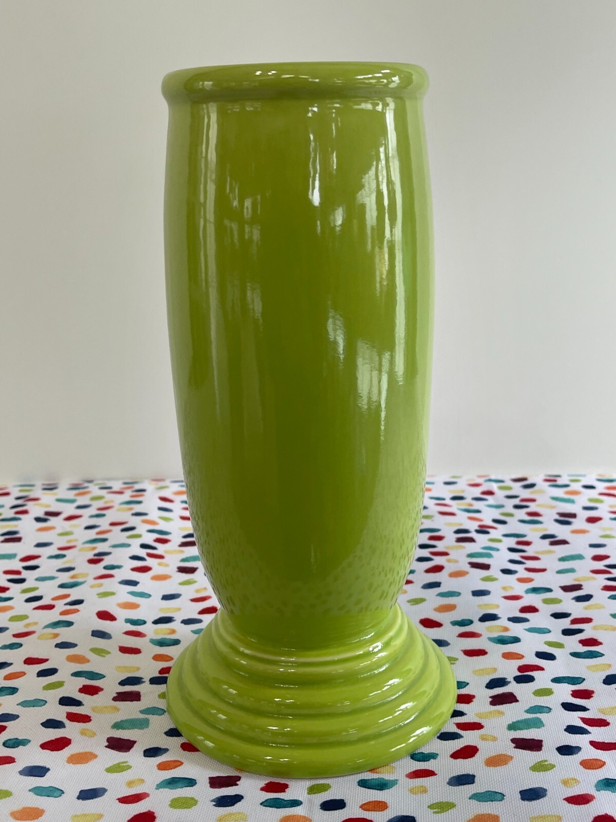 Fiestaware Chartreuse Millennium III Vase Fiesta Limited Green Flower ...