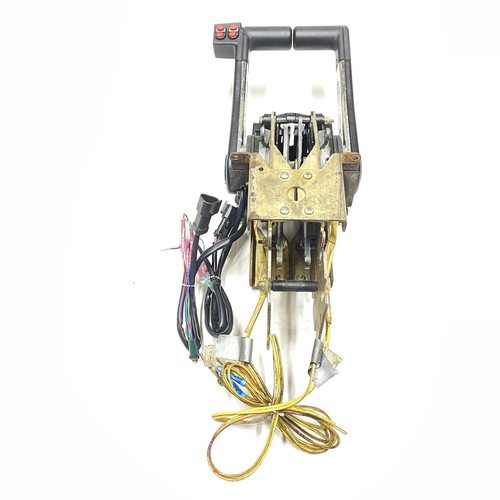 Johnson Evinrude OMC Binnacle Mount Control Box W/ Handle & Dual Trim ...