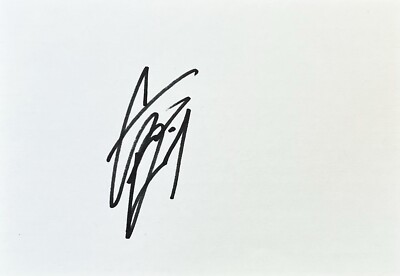 Colton Dixon Signed In Person 4x6 Index Card In Top Loader - American ...