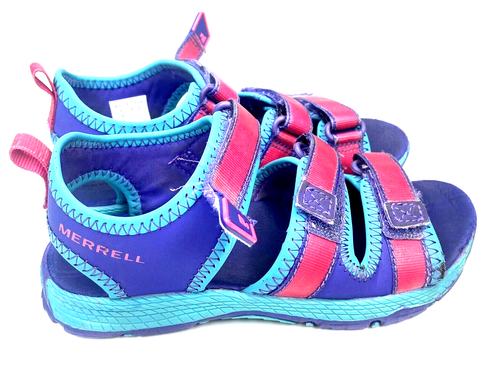 Merrell Girls Outdoor Sandals Hydro Creek Open Toe Size 12 | eBay