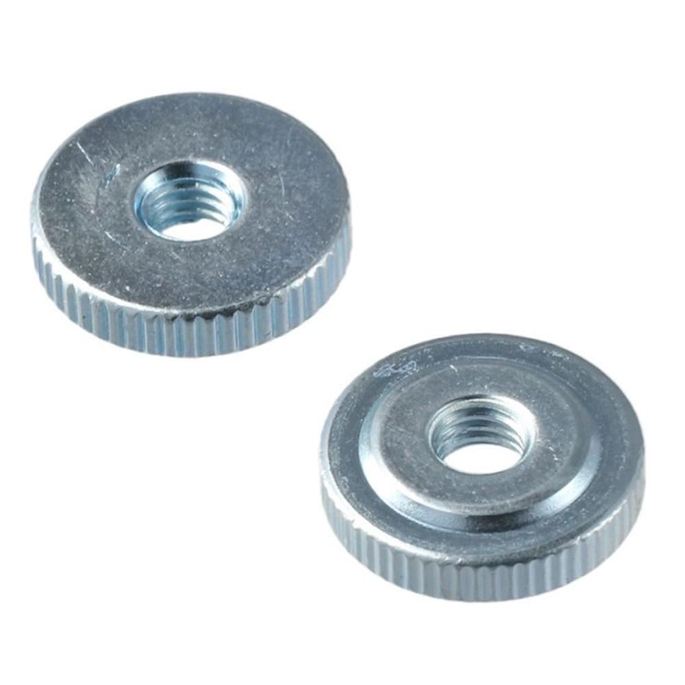 10PCS Sliver Round Nuts M6 Thread Assortment Kit Durable Metric Coarse ...