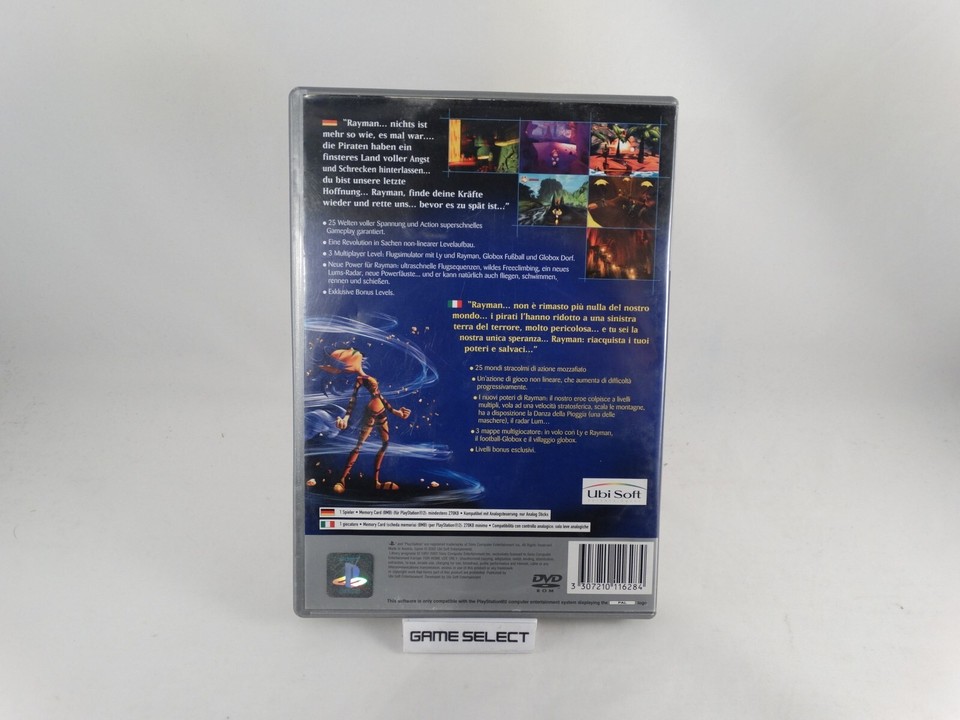 Rayman Revolution Sony PS2 Playstation 2 Pal Deu Ita Original Complete ...