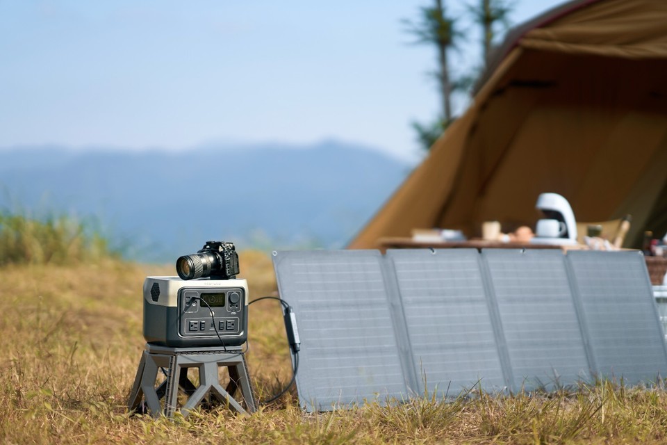 EcoFlow Solar Generator RIVER 2 Max 512Wh+110W Solar Panel Certified ...