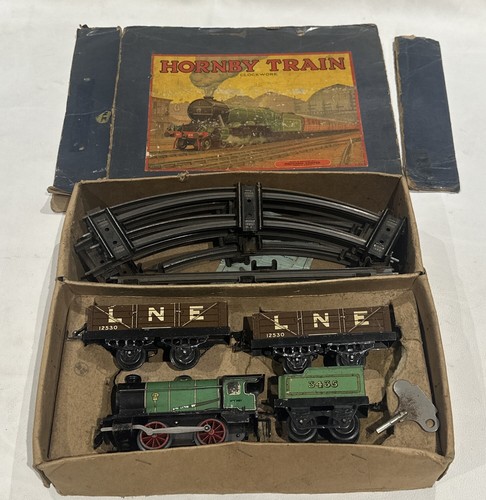HORNBY TRAIN Clockwork TRAIN SET | eBay UK