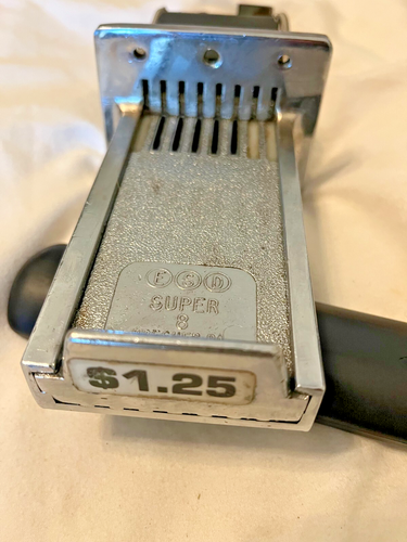 ESD Super 8 Set $1.25 Max $2 Vertical Coin Slide Slot Laundromat Arcade ...