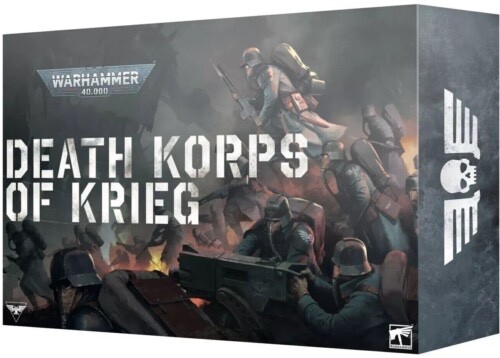 Astra Militarum: Death Korps of Krieg Army Box and Codex Set Warhammer ...