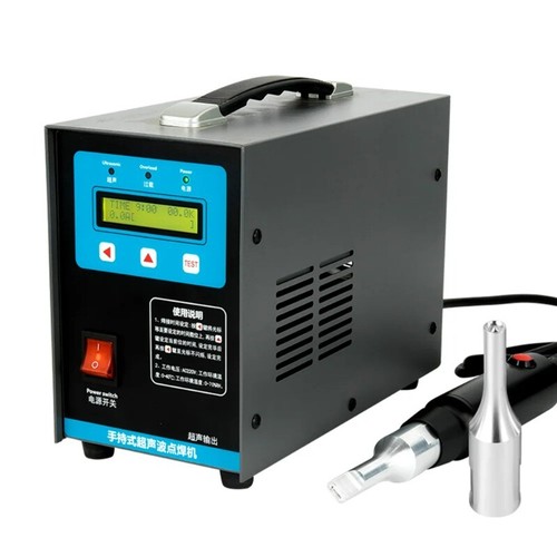 220V /110V Portable Ultrasonic Plastic Spot Welder with Two Welding ...