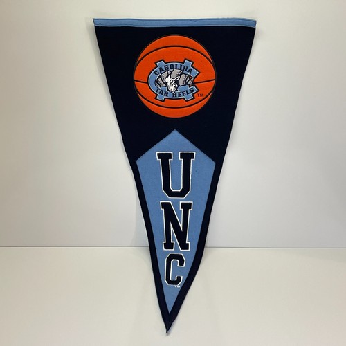 Large 40" North Carolina Tar Heels Basketball UNC Embroidered Wool ...