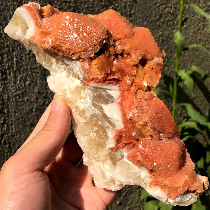 640g Rare Fish scale calcite Cluster Crystal Specimen Energy Healing ...