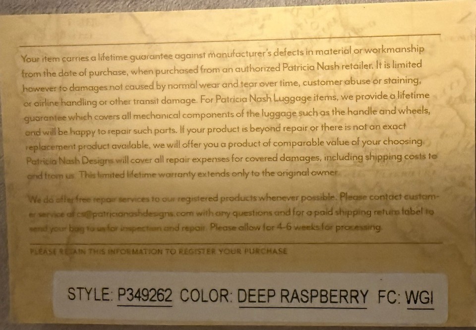 Patricia Nash Cassini Wristlet Italian Leather, Tooled, Berry Beautiful ...