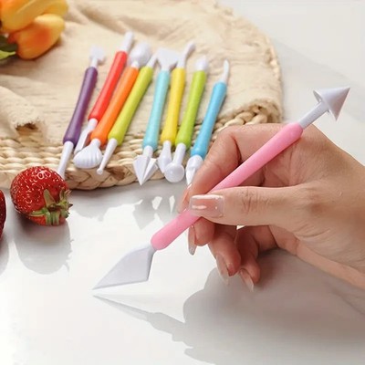 8Pcs Plastic Clay Model Pottery Sculpting Tools for Modelling Polymer ...