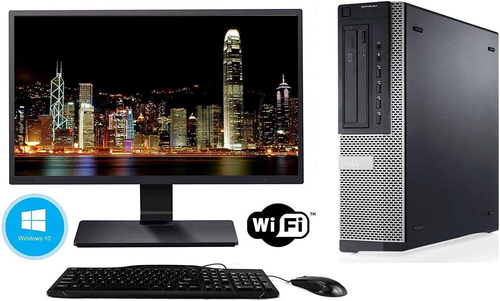 Dell Desktop Computer 16GB 2TB, 512GB SSD Wi-Fi Core i5 Windows 10 PC ...