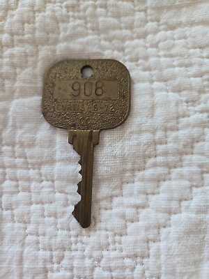 Vintage Hotel Room Key Curtis S-72 Brass | eBay