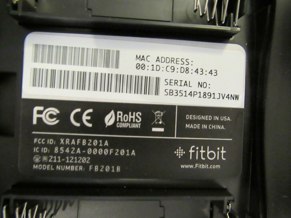 Fitbit Aria Black Smart Scale Wi-Fi Wireless Fitness Tracker FB201B | eBay