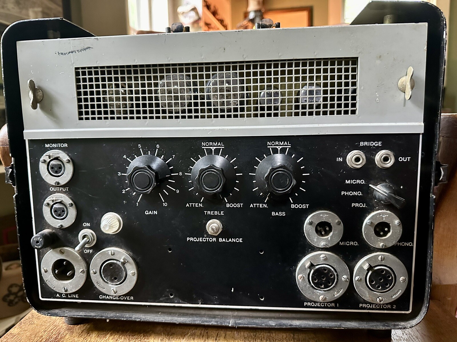 U.S. Army Signal Corps AF Tube Amplifier/preamplifier AM-424A ...