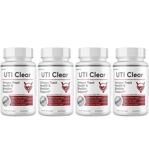 UTI Clear - Urinary Tract and Bladder Health Support Supplement - 4 ...