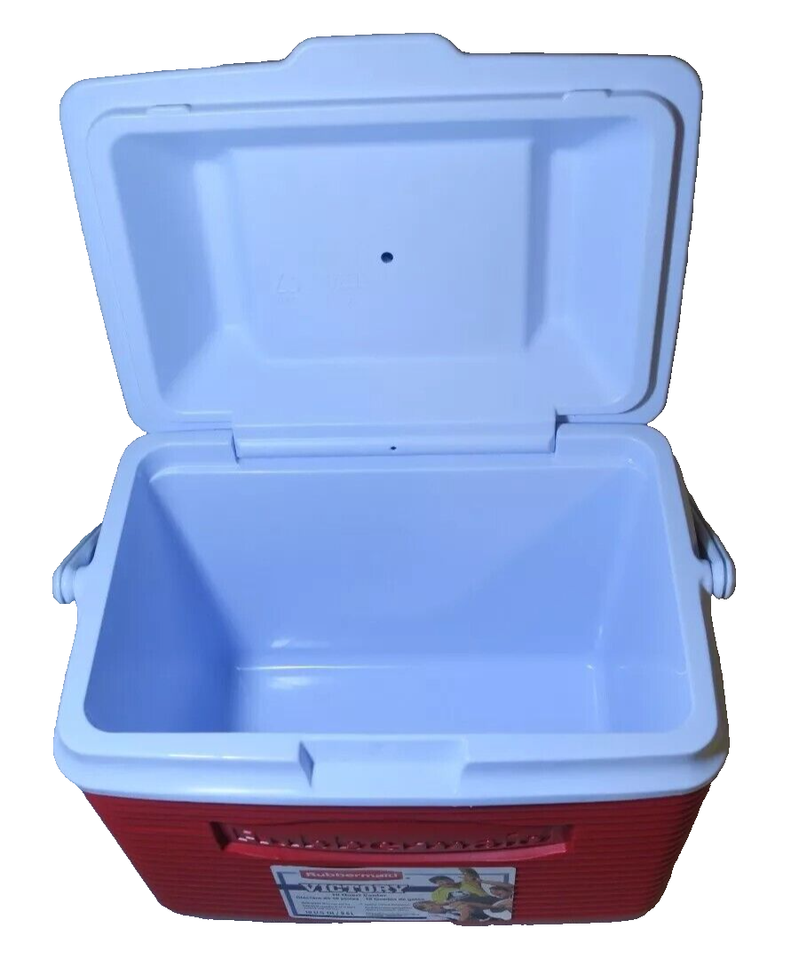 Rubbermaid 10 Qt Ice Chest Cooler Esky 9.5L Portable Lunch Box Chiller ...