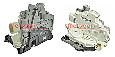 METZGER Door Lock Front L+R For AUDI Q5 8R VW Touareg PORSCHE Panamera ...
