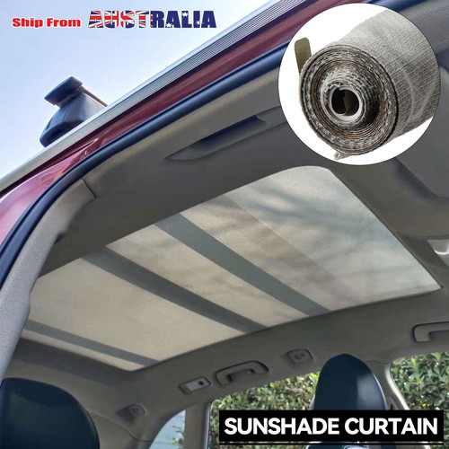 Car Grey Sunroof Curtain Sunshade Cloth For VW Sharan Jetta Golf Tiguan ...