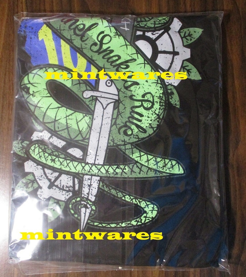 Fallout 3 Vault 101 Butch Tunnel Snakes Tattoo Black Unisex T-Shirt NEW ...